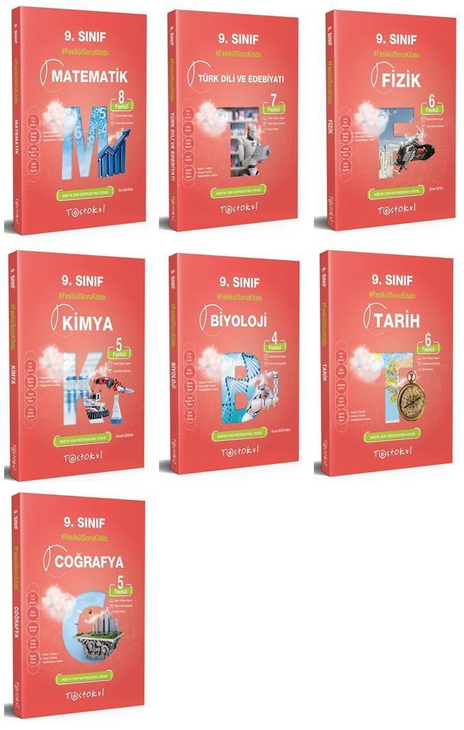 Test Okul 9. Sınıf Fasikül Soru Bankası Seti Seti Tam Set 2023 ...