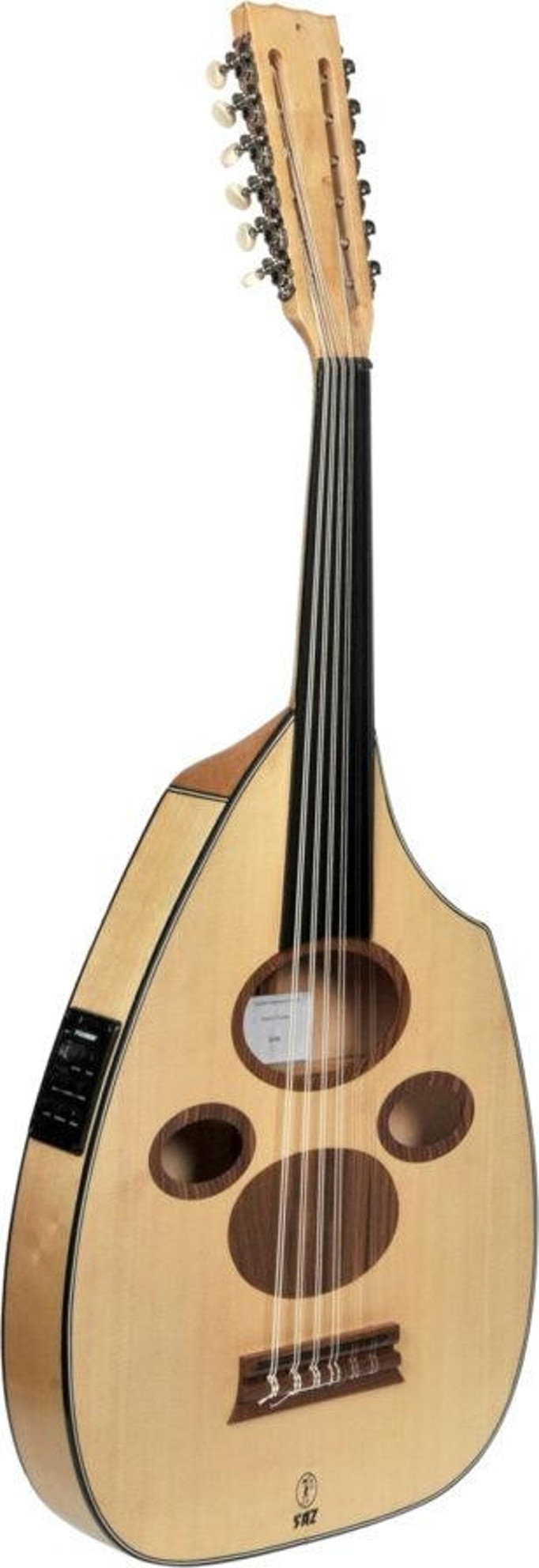 SAZ AF3K Arap Flat Elektro Ud Kelebek Gitar Burgulu EQ - idefix