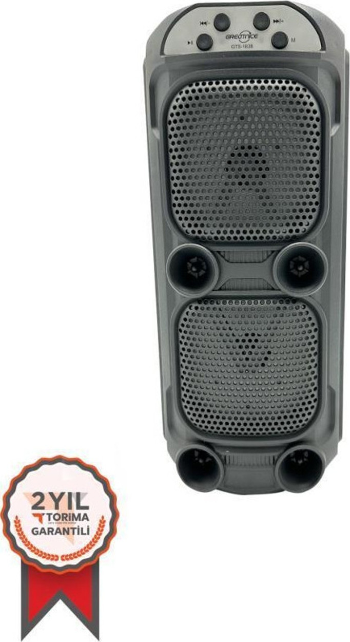 Torima GTS-1838 Taşınabilir Taşınabilir Bluetooth Hoparlör Siyah - idefix