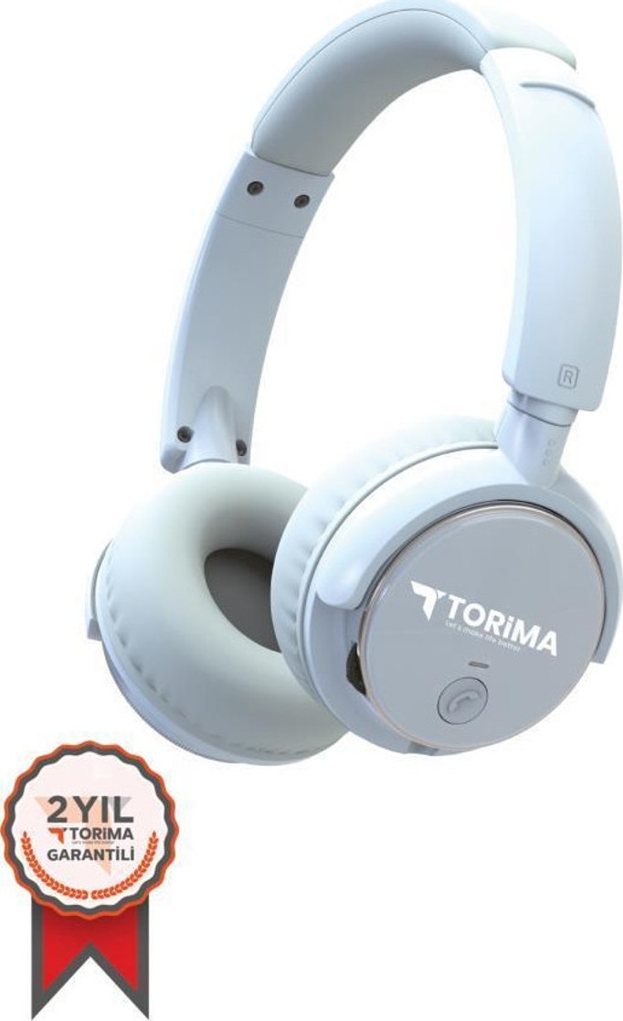 Torima Hd-20 Mavi Kafa Üstü Kablosuz Bluetooth Kulaklık - idefix