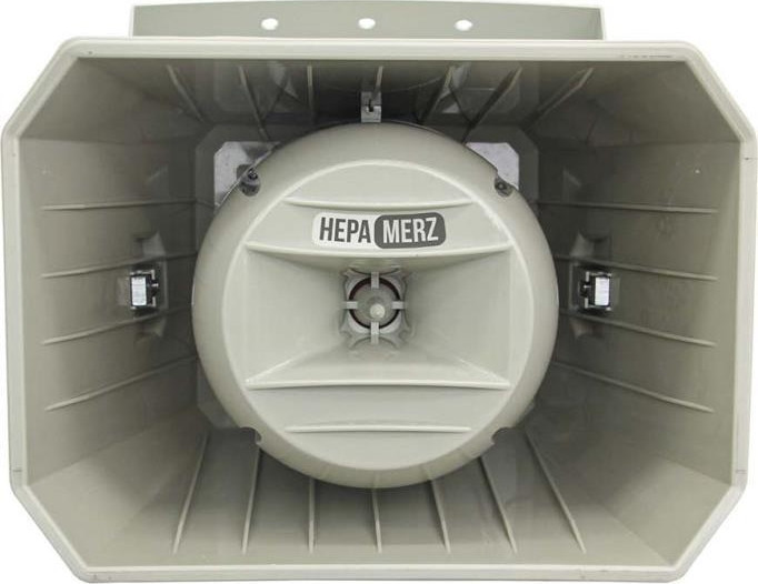 Hepa Merz HR-400 Açık Alan Güçlü Aqua Horn Hoparlör 400 Watt 100V ...