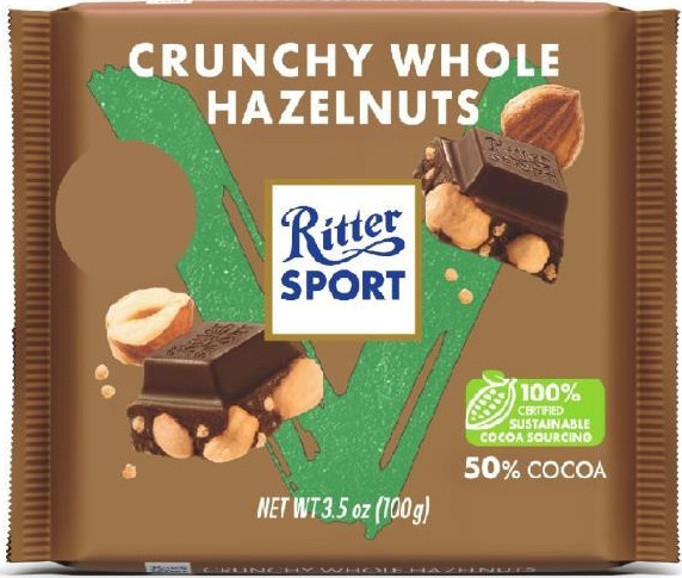 RITTER SPORT CRUNCHY WHOLE HAZELNUT & AMARANTH 100 GR - BÜTÜN FINDIKLI ...