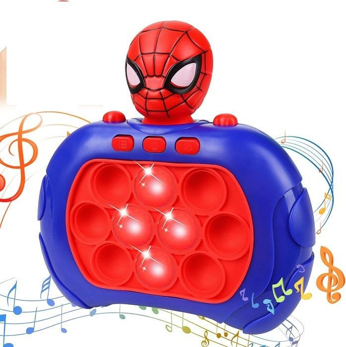 POPİT IŞIKLI SESLİ OYUNCAK POPİT ÖRÜMCEK ADAM DUYUSAL OYUNCAK POPİT ...