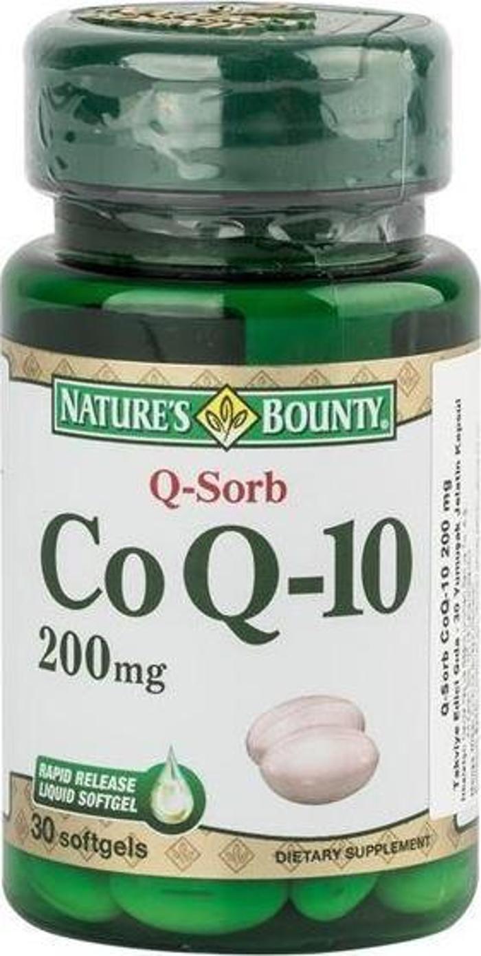 Nature's Bounty Co Q-10 (Q-Sorb) 200mg 30 Softjel - idefix