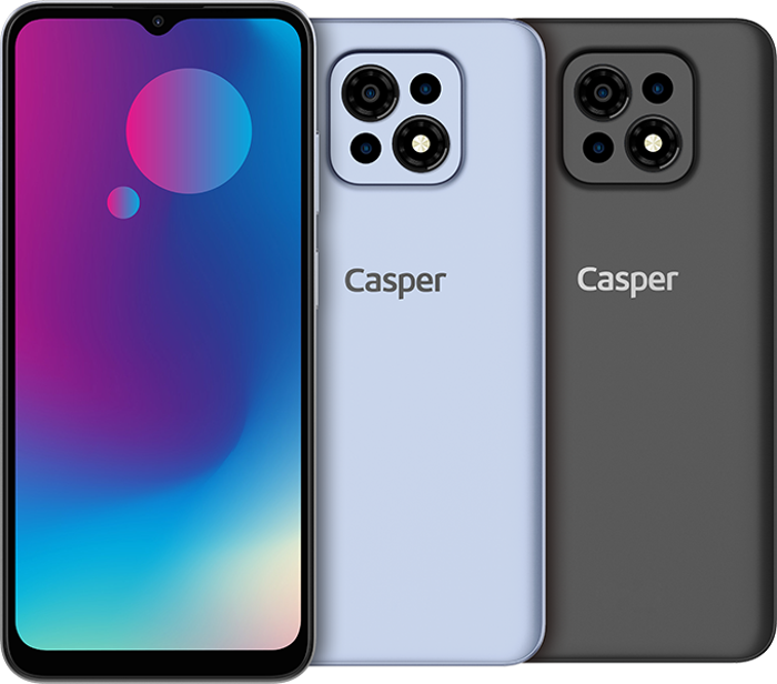 Casper VIA M35 4+4 GB RAM 128 GB SİYAH (CASPER TÜRKİYE GARANTİLİ) - idefix