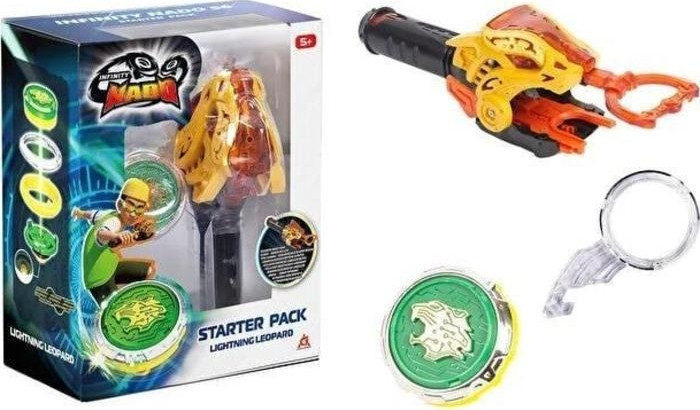 Mega Beyblade Infinity Nado Başlangıç Paketi Yıldırım Leoparı - idefix