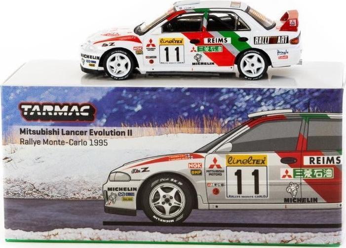 Tarmac Works Mitsubishi Lancer Evolution II Rallye Monte-Carlo 1995 #11 ...