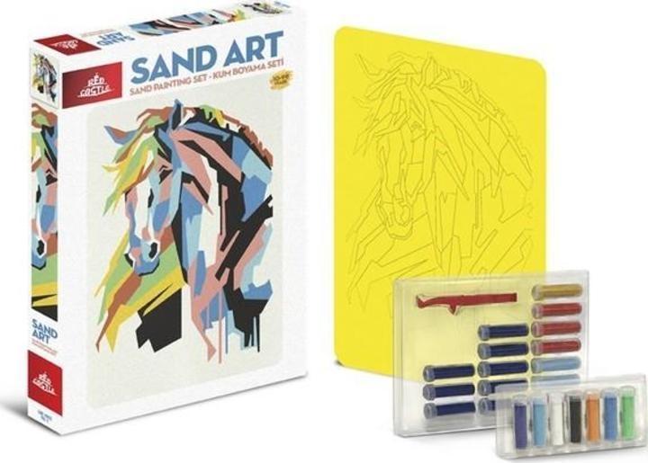 Sand Art (Kum Sanatı), Yetişkin Kum Boyama Aktivite Seti, (At) - idefix