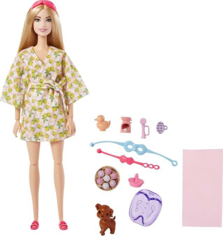 Barbie Wellness Barbie'Nin Spa Günü Bebekleri Gkh73-Hkt90 - idefix