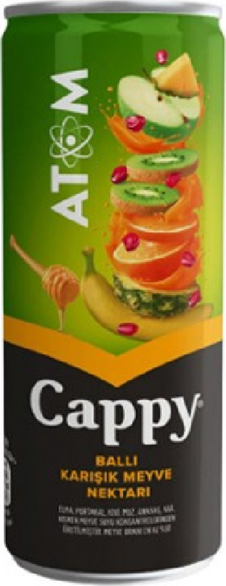 Cappy Atom Ballı Karışık Meyve Nektarı 250 Ml - idefix