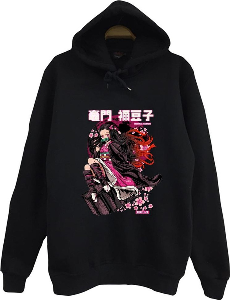 Fame-Stoned Demon Slayer Nezuko Kamado Anime Baskılı Unisex %100 Pamuk ...