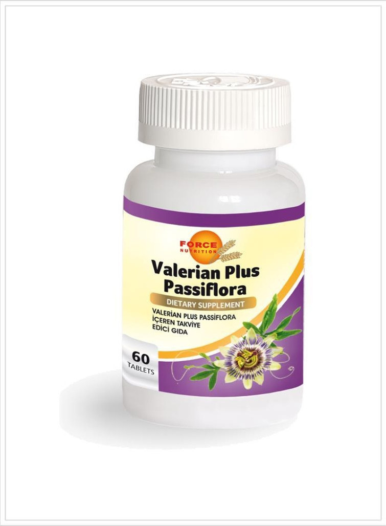 Force Nutrition Valerian Plus Pasiflora 60 Tablet - idefix