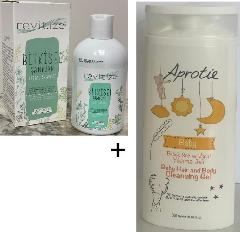 Gta Revitize Bitkisel Şampuan ve Aprotie Bebek Saç ve Vücut Yıkama Jeli ...