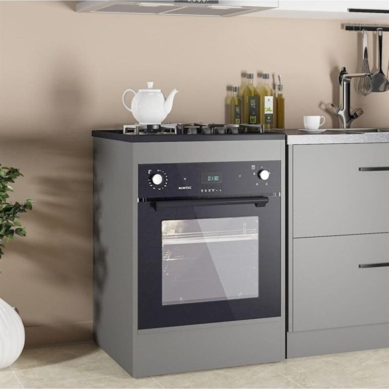 Massan Hazır Mutfak Dolabı Ankastre Ürgüp Modül Antrasit - idefix