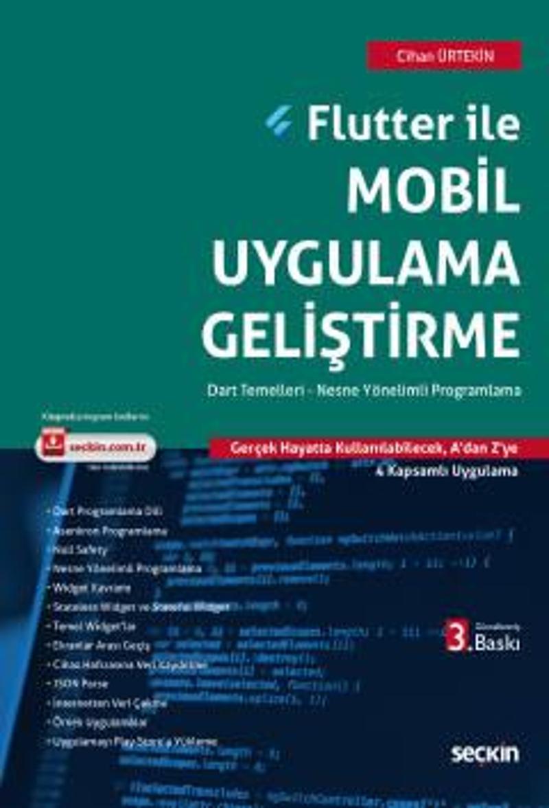 Flutter ile Mobil Uygulama Geliştirme Dart Temelleri - Nesne Yönelimli Programlama Cihan Ürtekin ...