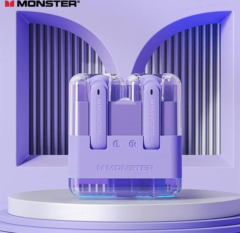 Monster Airmars XKT12 Gaming Bluetooth Kulaklık Mor - idefix