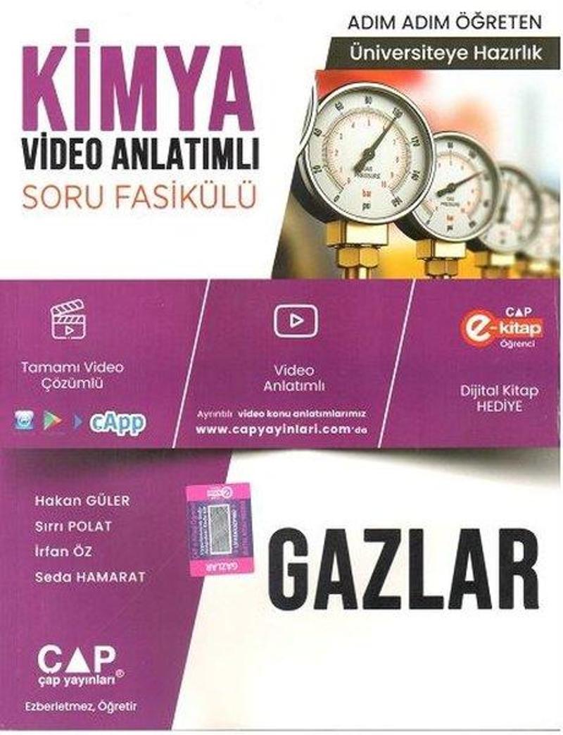 2023 Kimya Gazlar Video Anlatımlı Soru Fasikülü - Kolektif Kitabı Fiyatları & Satın Al