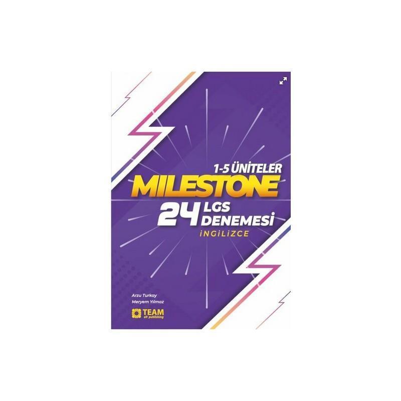 Team Elt Publishing 8. Sınıf Milestone Lgs 24Lü Deneme Sınavı Yeni Nesil Sorular 1-5 Ünite ...