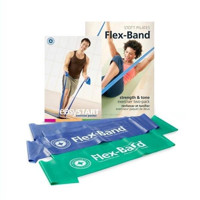 Stott Pilates Flex-Band Two Pack (ST-03033) - idefix