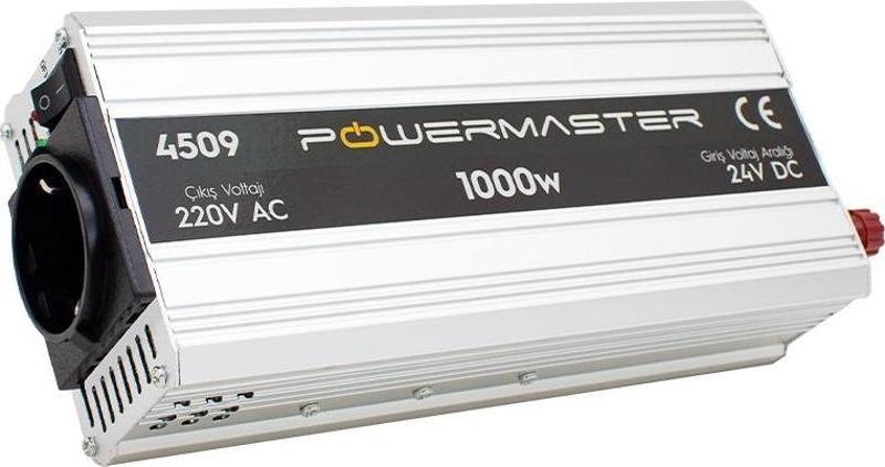 POWERMASTER PM-4509 24 VOLT - 1000 WATT MODIFIED SINUS INVERTER - idefix