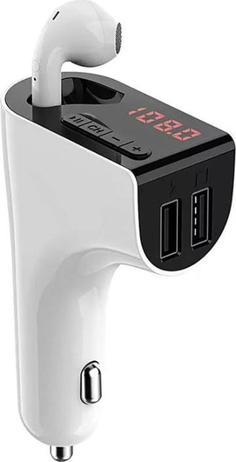 MAGİCVOİCE V14 ŞARJLI 5 VOLT 3.1A - 5 VOLT 1A ÇİFT USB + TF FM ...