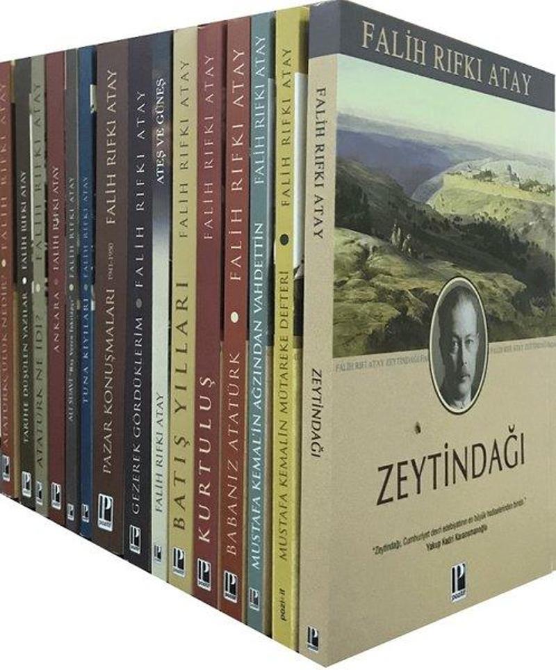 Falih Rıfkı Atay Seti-15 Kitap Takım-Çankaya Kitabı Hediye - idefix