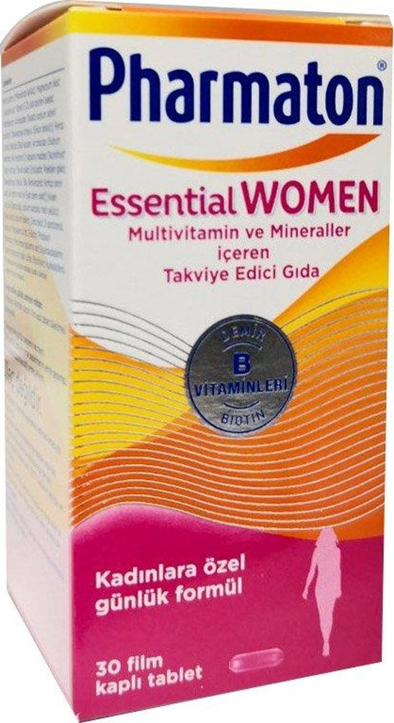 Pharmaton Essential Women Takviye Edici Gıda 30 Tablet