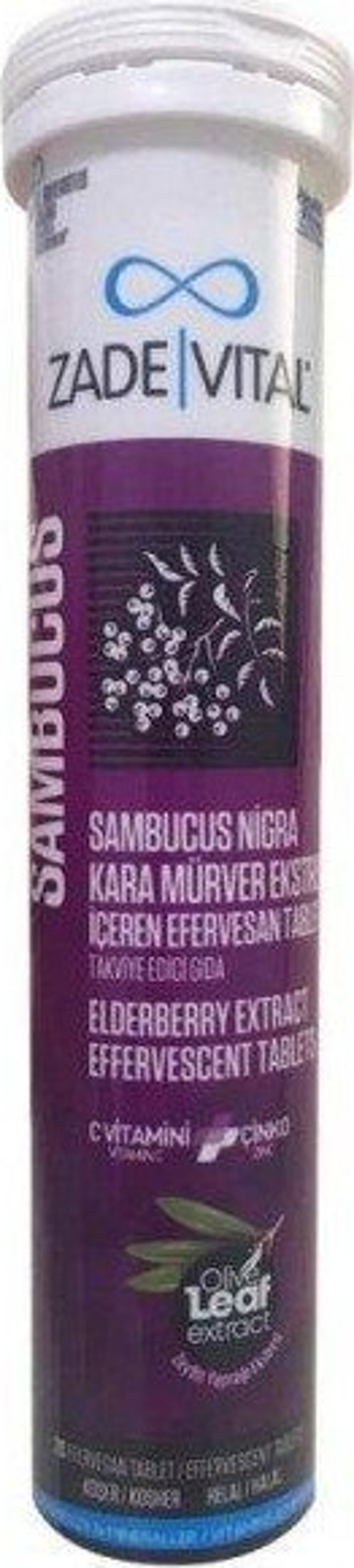 Sambucus Nigra 20 Efervesan Tablet - idefix