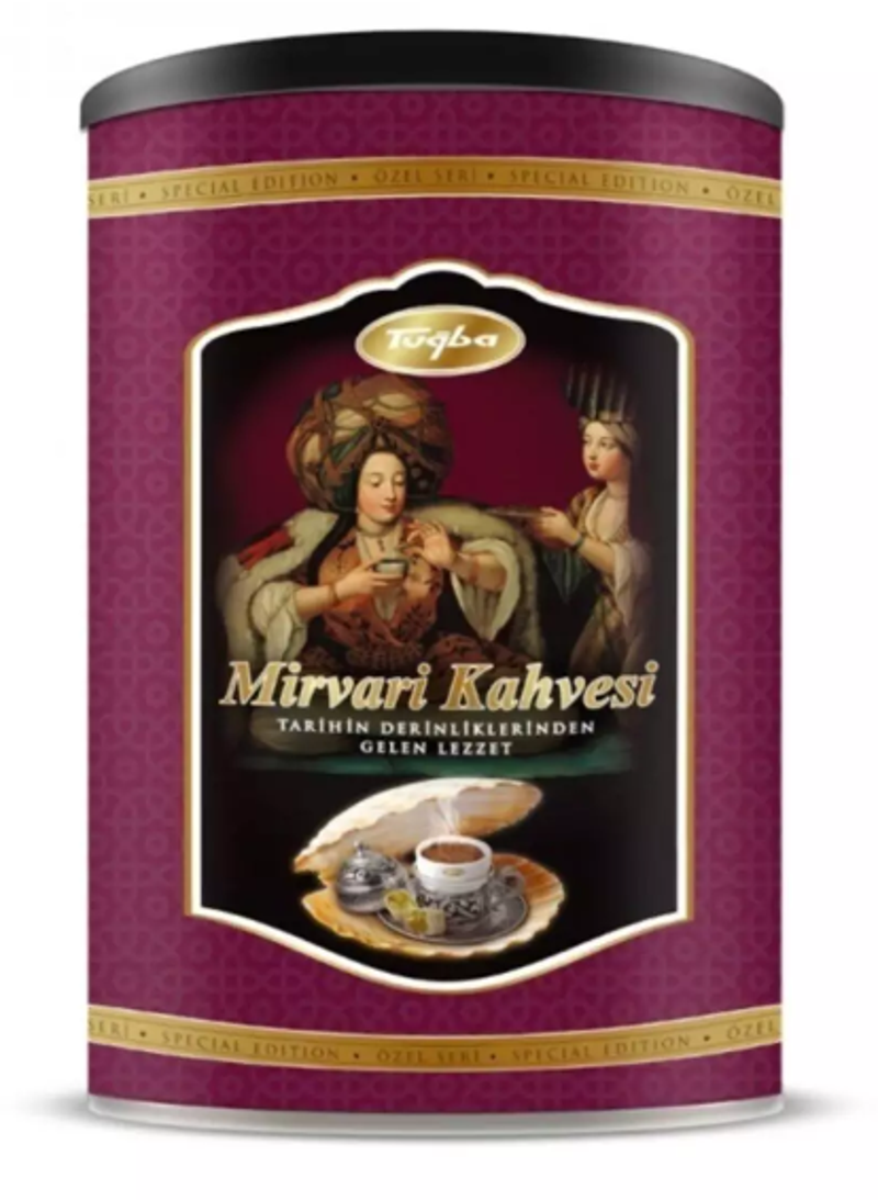 Tuğba Kuruyemiş Mirvari Kahvesi Metal Kutu 300 gr - idefix