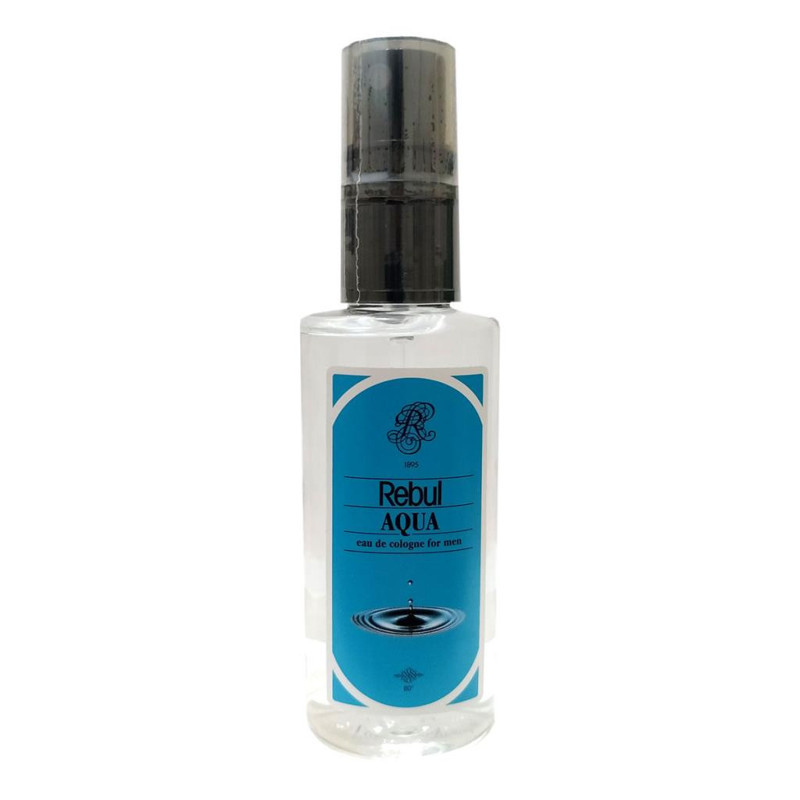 Rebul Aqua For Men Kolonya Sprey 80 Derece 50ML Pet Şişe Cologne - idefix