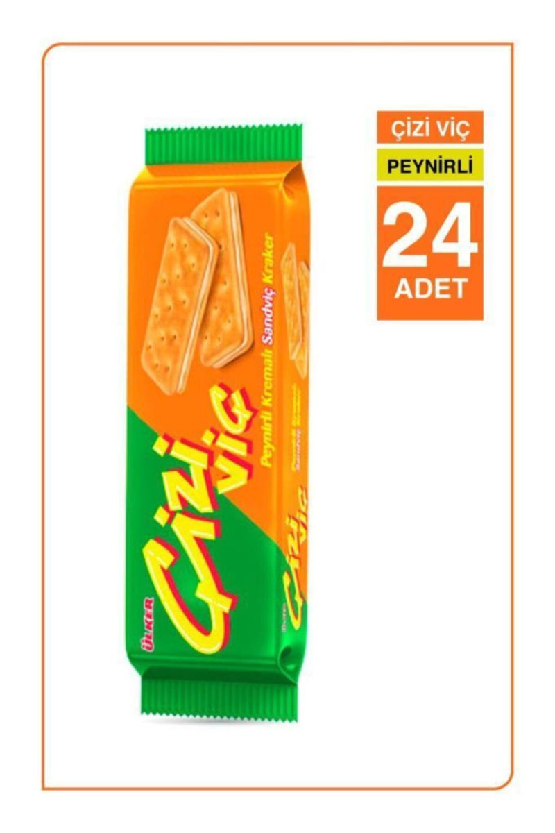 Ülker Çiziviç Peynirli Sandviç Kraker 24 Adet - idefix