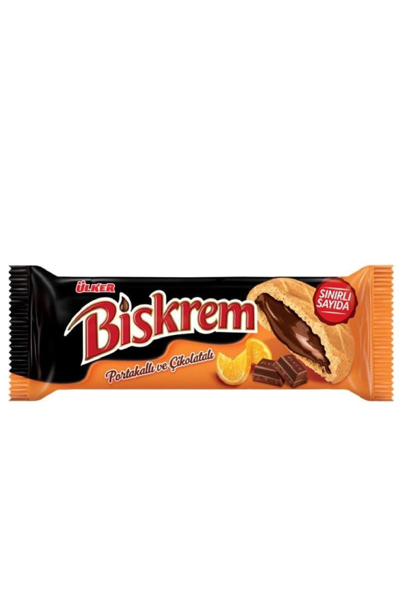 Ülker Biskrem Portakallı Ve Çikolatalı 90 Gr X 18 Adet - idefix