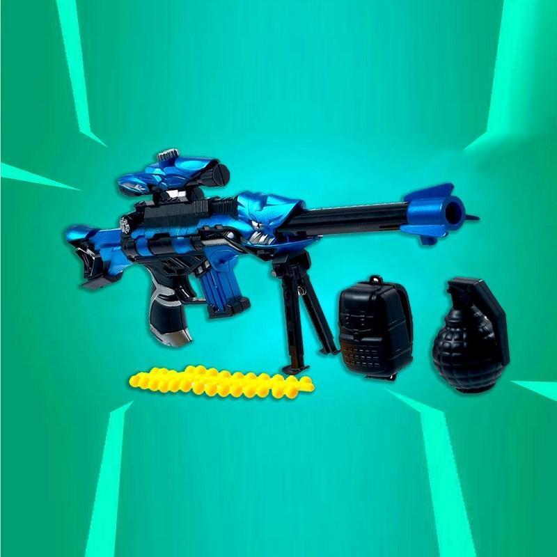 YUMUŞAK BONCUK ATAN TÜFEK MAVİ MİNİ SNİPER KESKİN NİŞANCI TÜFEĞİ GUN ...