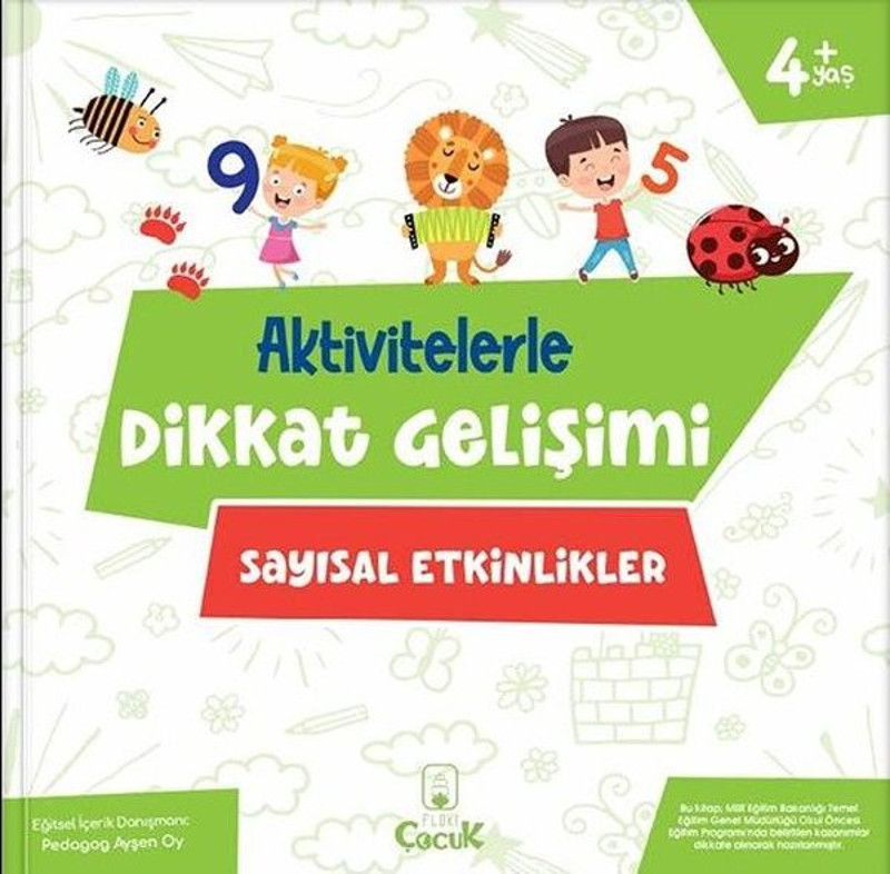Sayısal Etkinlikler - Aktivitelerle Dikkat Gelişimi - Ayşen Oy Kitabı ...