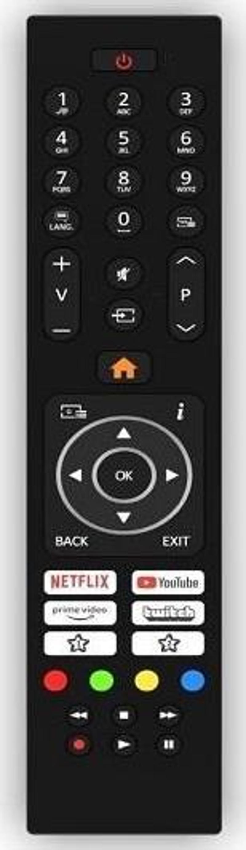 Techwood 55TEC9001-55TEC9001R Smart 4K Tv Kumandası - idefix