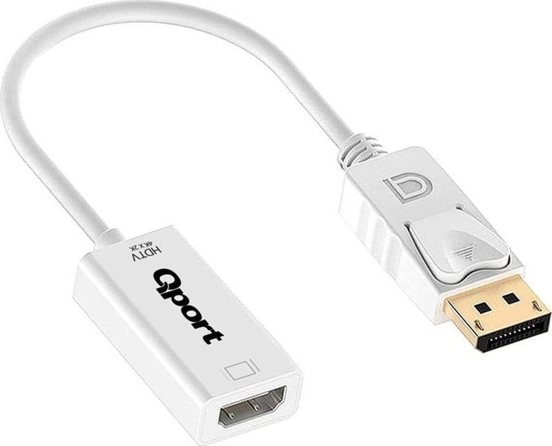 Qport Q-dp-hdb Dısplay Port To Hdmı 4k Çevirici - idefix