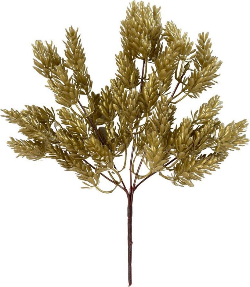 Netten Evime Yapay Çiçek Altın Gold Renk Başak Demeti 7dal 48 Çiçek ...