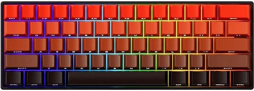 AKKO MONSGEEK FUN60 Max Shine-Through Blaze Gradient Hall Effect ...