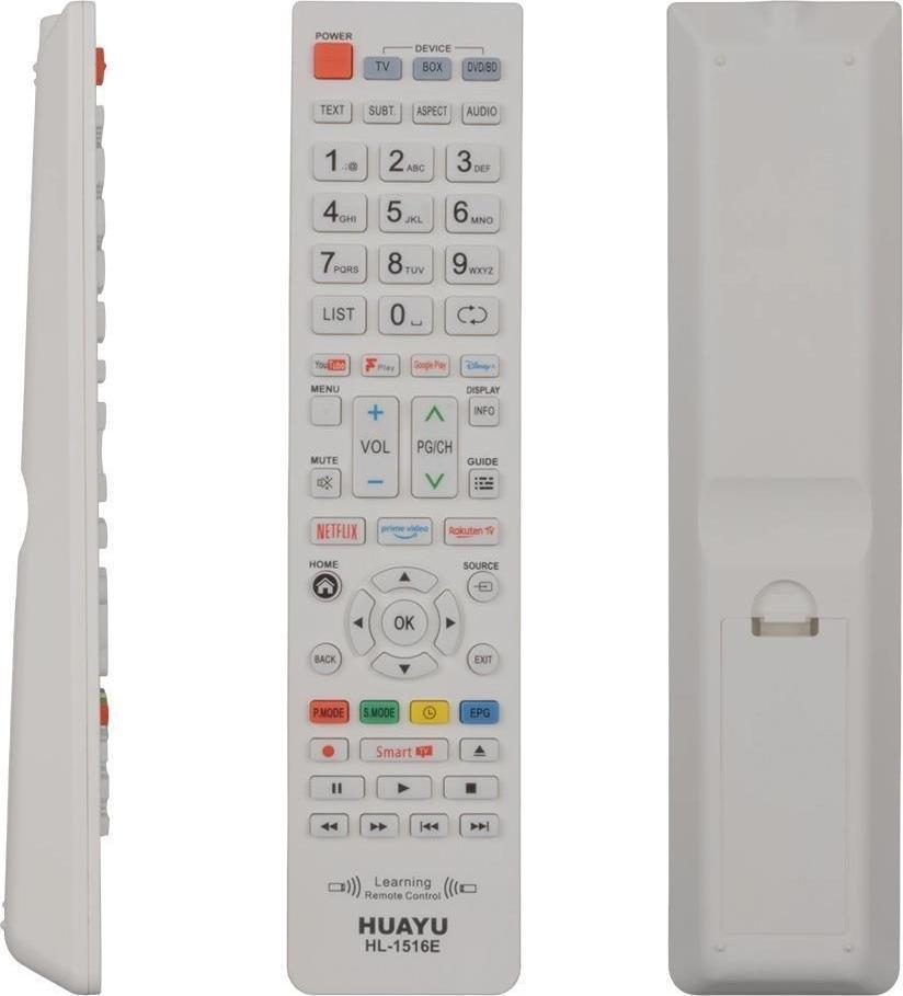 Huayu HL-1516E Üniversal Öğrenebilen Akıllı DVD/BD Box LCD-LED TV Kumanda - idefix