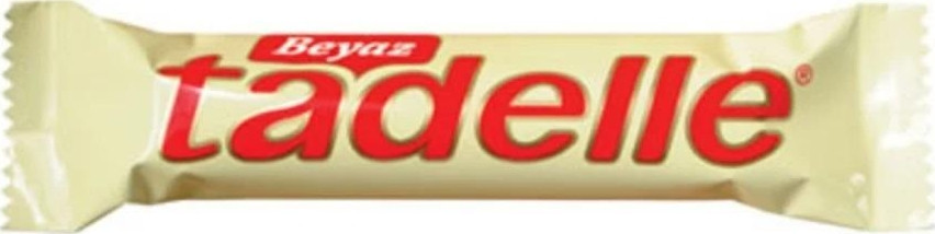 Tadelle Beyaz Çikolata Kaplı Fındık Dolgulu Çikolata 30 Gr 20'li