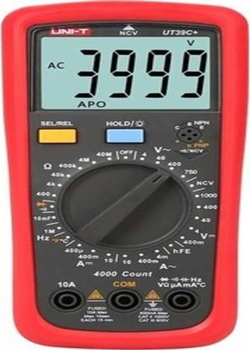 UNI-T UT39C+ Dijital Multimetre Ölçü Aleti - idefix