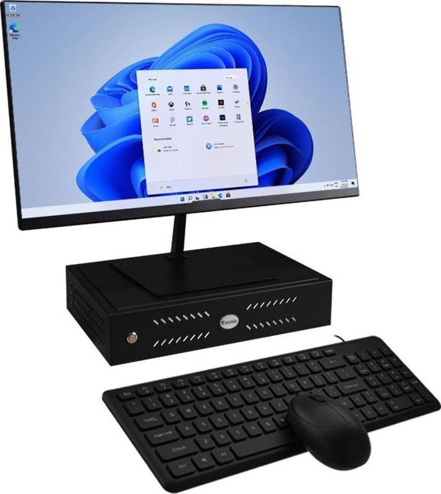 ESONIC MK2 INTEL İ3 4GN 16GB RAM 120SSD 24" Monitörlü Set Mini PC - idefix