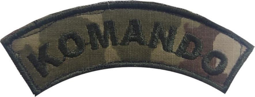 Single Sword Komando Yazılı Nakış Patch - Peç - idefix