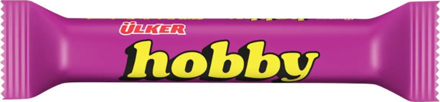 Ülker HOBBY - Sütlü Kokolin Kaplamalı Kakaolu ve Fındıklı Bar - 25 gram ...