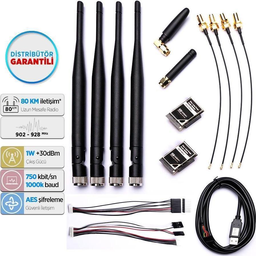 Pixhawk Rf Design RFD900ux Modem Uzun Menzilli Radyo Telemetri Seti ...