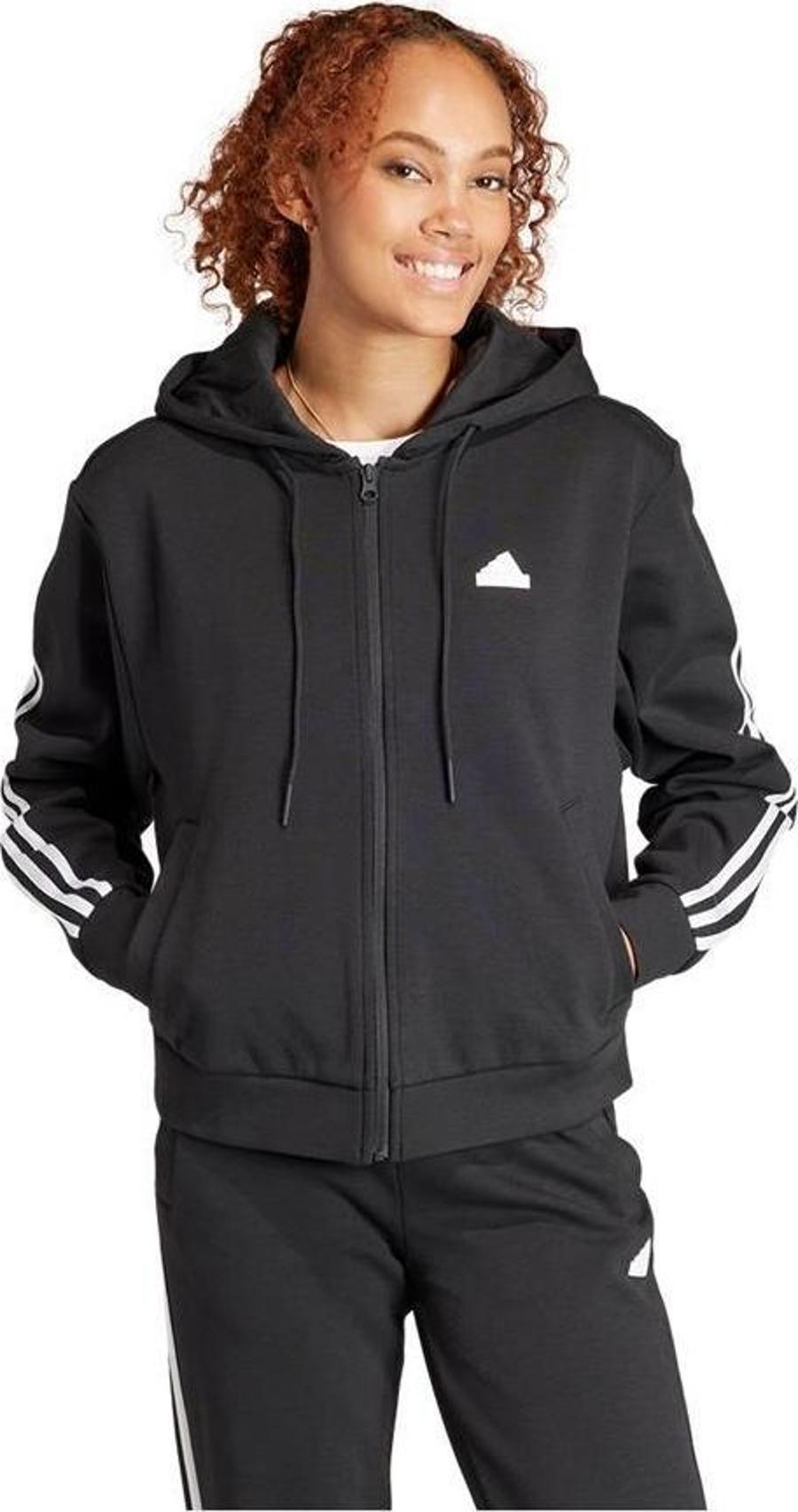 adidas Future Icons 3-Stripes Full Zip Kapüşonlu Üst IN9475 - idefix