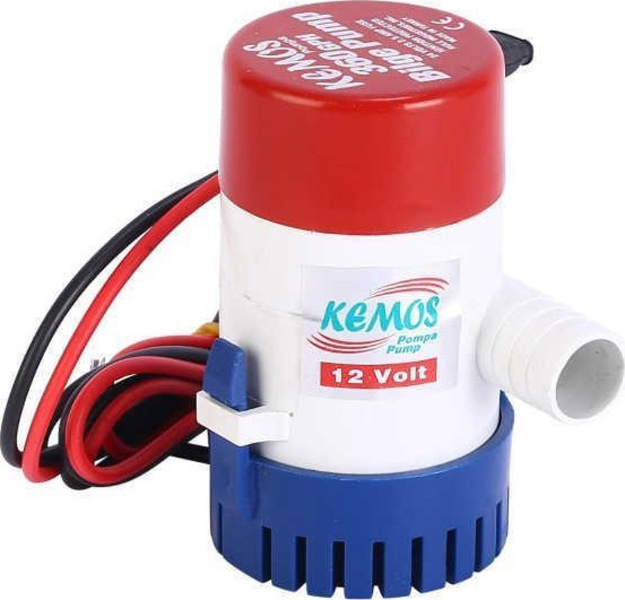 Marin Sintine Pompa 12 Volt Dalgıç Pompa Sıvı Aktarım Yat Mazot- Su-Süt ...