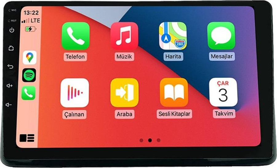 Maitech MTC-432 Serisi Honda City 2021-2022 Model Uyumlu 4GB Ram 64GB Hafıza Carplay Android ...