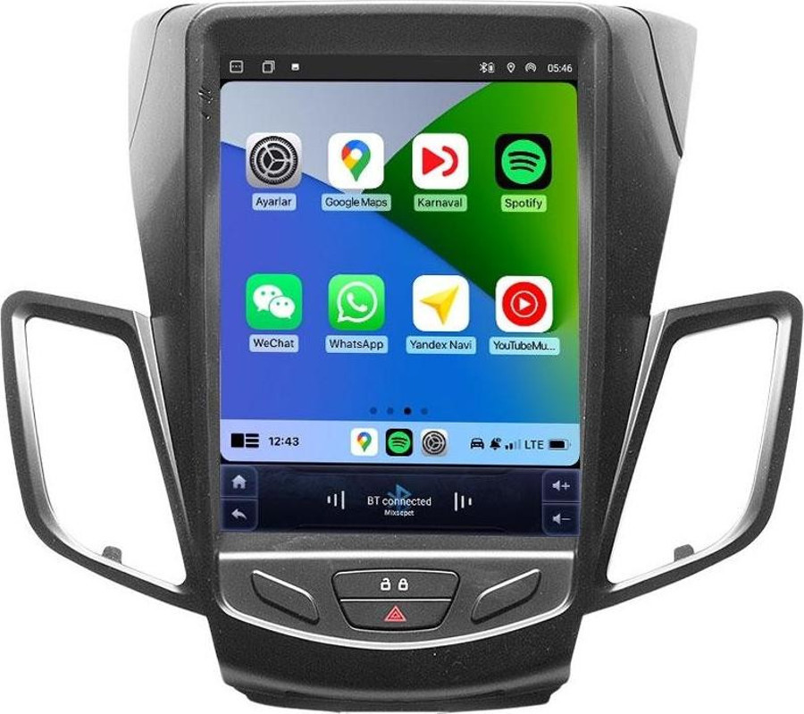 Maitech MTC-980 TS Ford Fiesta Tesla Ekran 2008-2017 Model Uyumlu 4GB ...