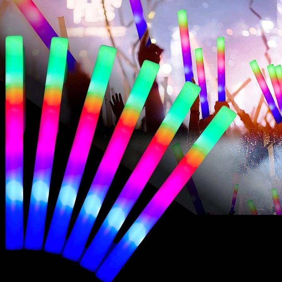 1632 ADET IŞIKLI ÇUBUK PARTY FOAM STİCK SÜNGER IŞIK 48 CM LED IŞIK ...